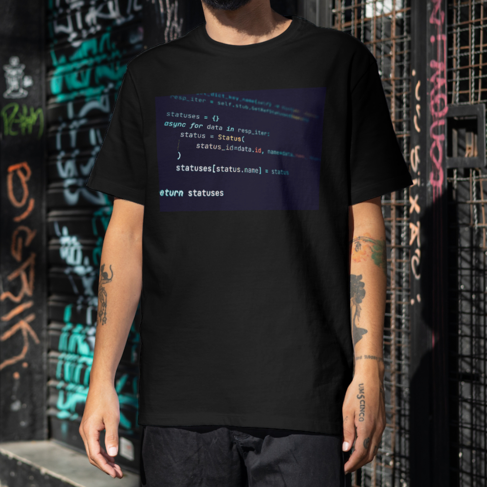 camiseta exclusiva programador 01 estampa grande premium | camisa em ...