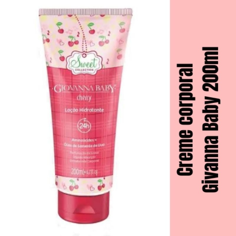 Creme corporal Giovanna Baby 200ml | Shopee Brasil