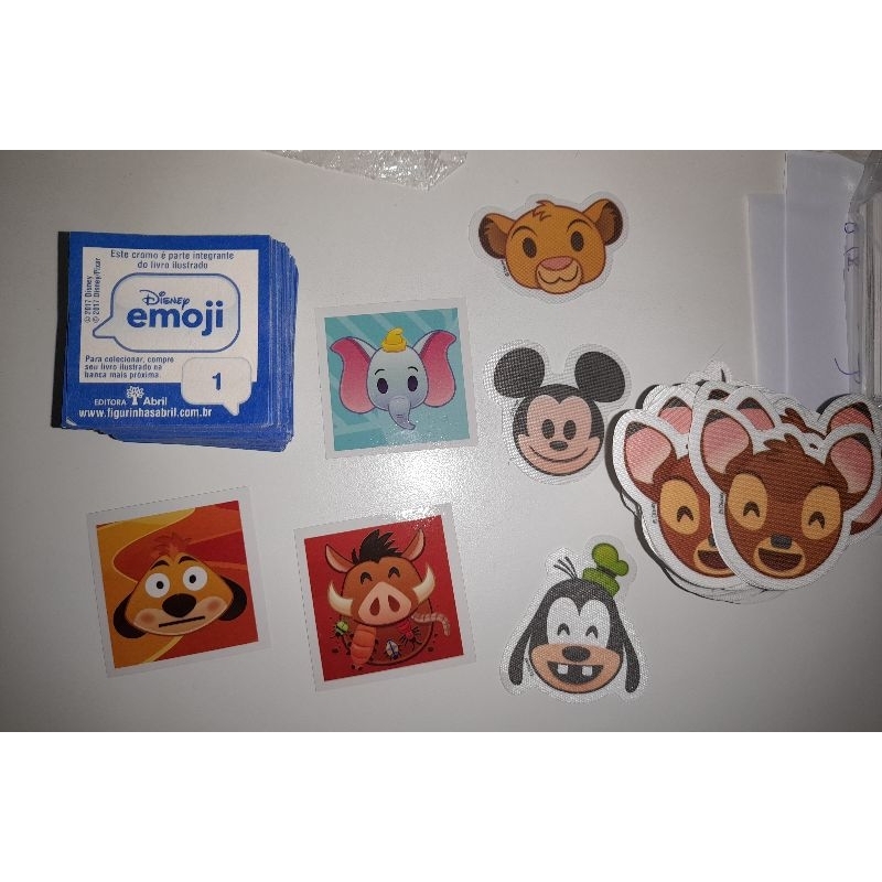 Figurinhas Disney Emoji valor de cada um | Shopee Brasil
