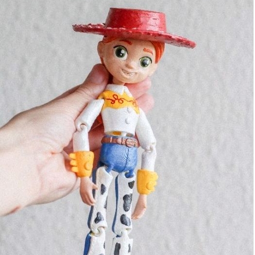 Boneca articulada Jessie Cowgirl brinquedo Toy Story woody | Shopee Brasil