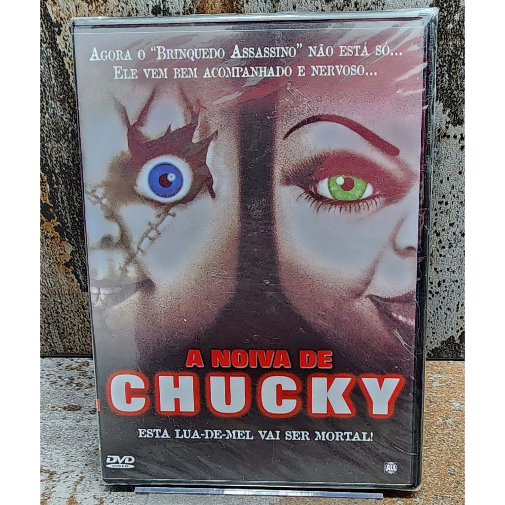 Dvd A Noiva De Chucky Jennifer Tilly Lacrado Legendado Shopee Brasil