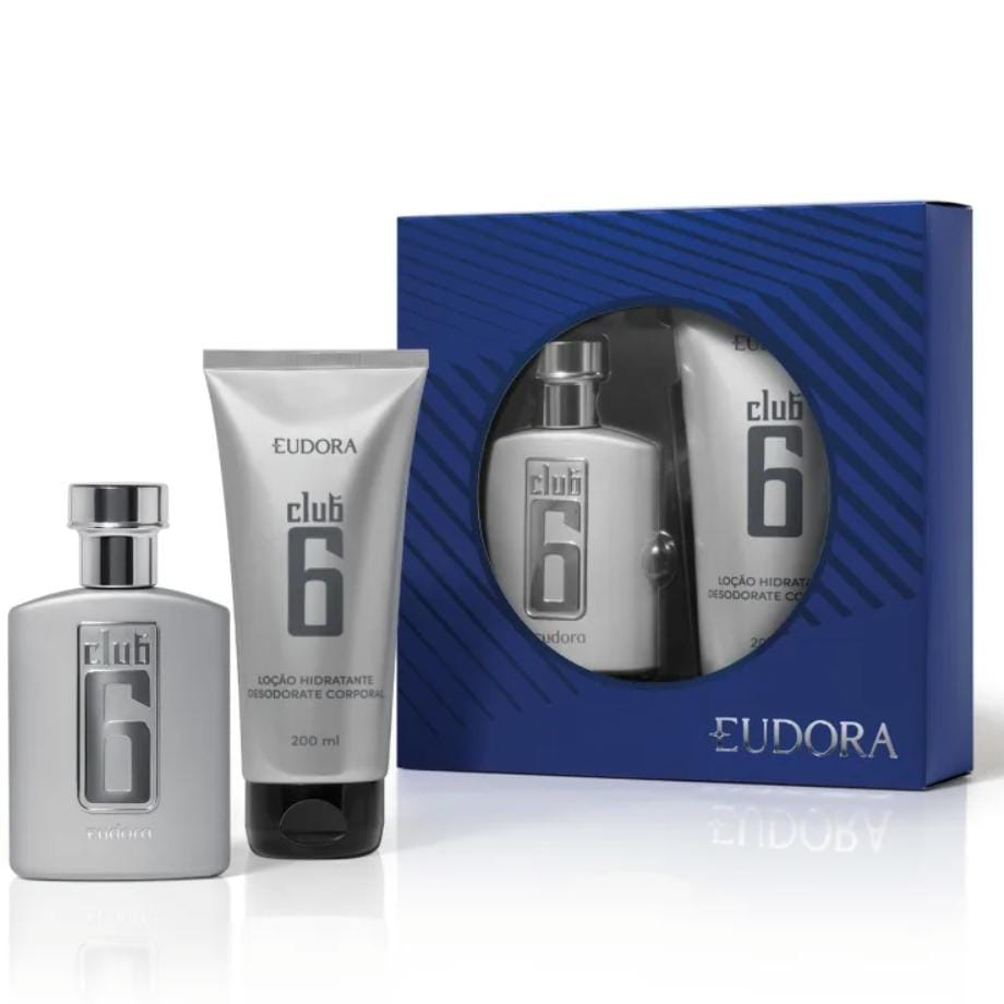 CLUB 6 COLONIA E DESODORANTE PERFUME MASCULINO EUDORA original com Nota ...