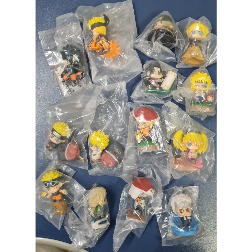 NARUTO Shippuden Kuchiyose Mini Figure Bonecos Novos Petit Chara sasuke ...