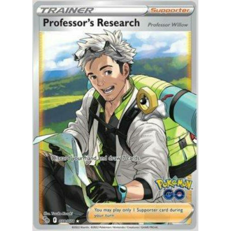 Carta Pesquisa de Professores (Professor Willow) 078/078 Original ...
