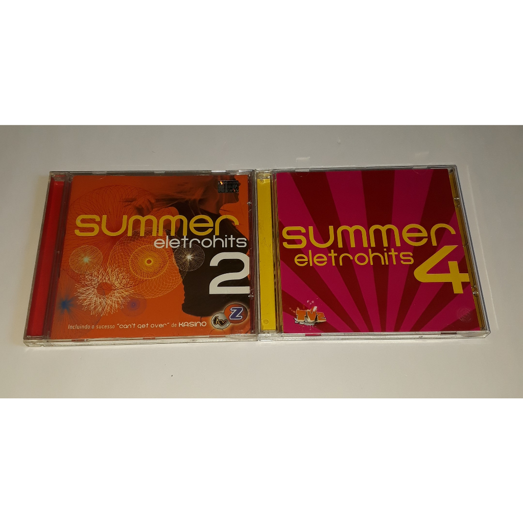 CD Summer Eletrohits 2 e 4 Original | Shopee Brasil