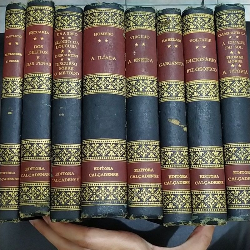 Livro Coleção Biblioteca Classica - Editora Atena, 8 volumes | Shopee ...