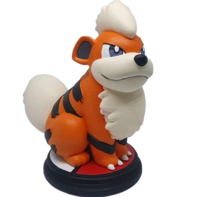 Pokemon Growlithe Action Figure | Shopee Brasil