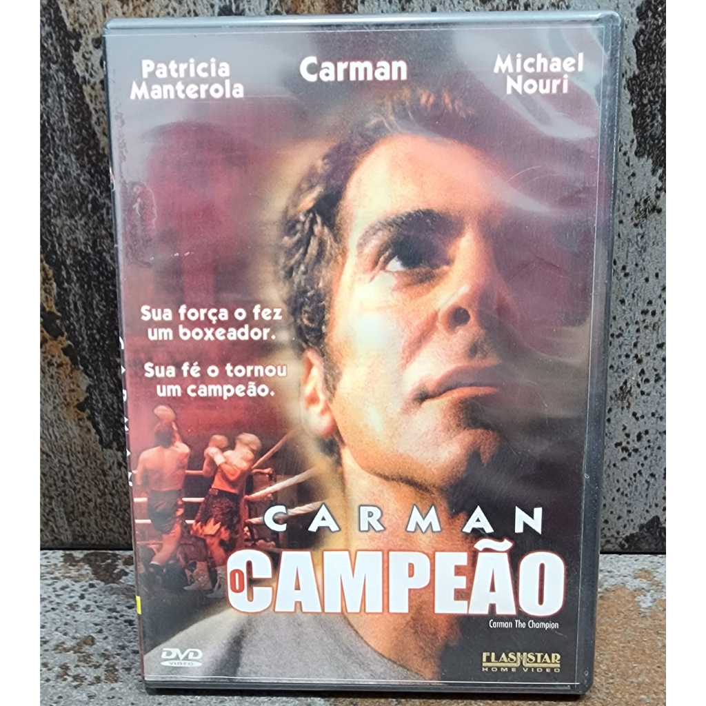 DVD Carman O Campeão - Lacrado - Dublado | Shopee Brasil