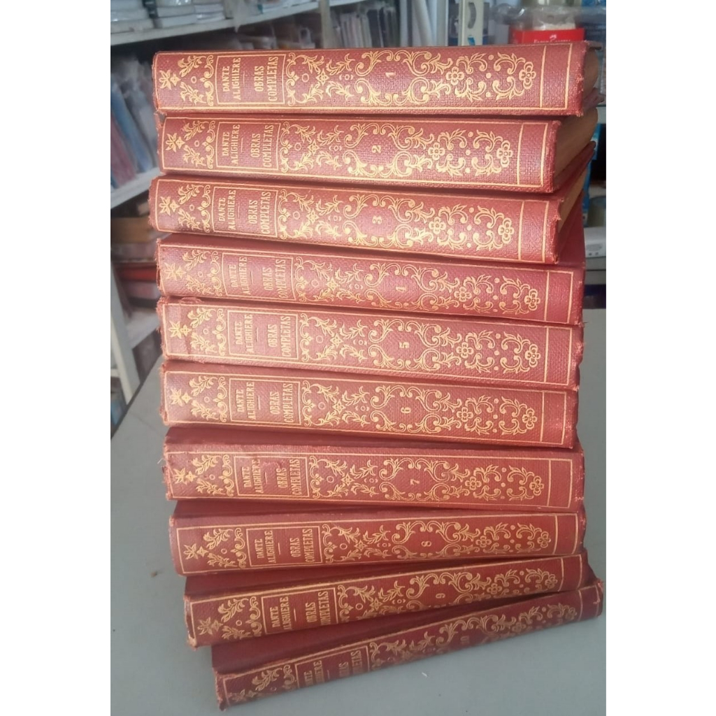 Livro Dante Alighieri - Obras Completas Dante Alighieri - 10 Volumes ...
