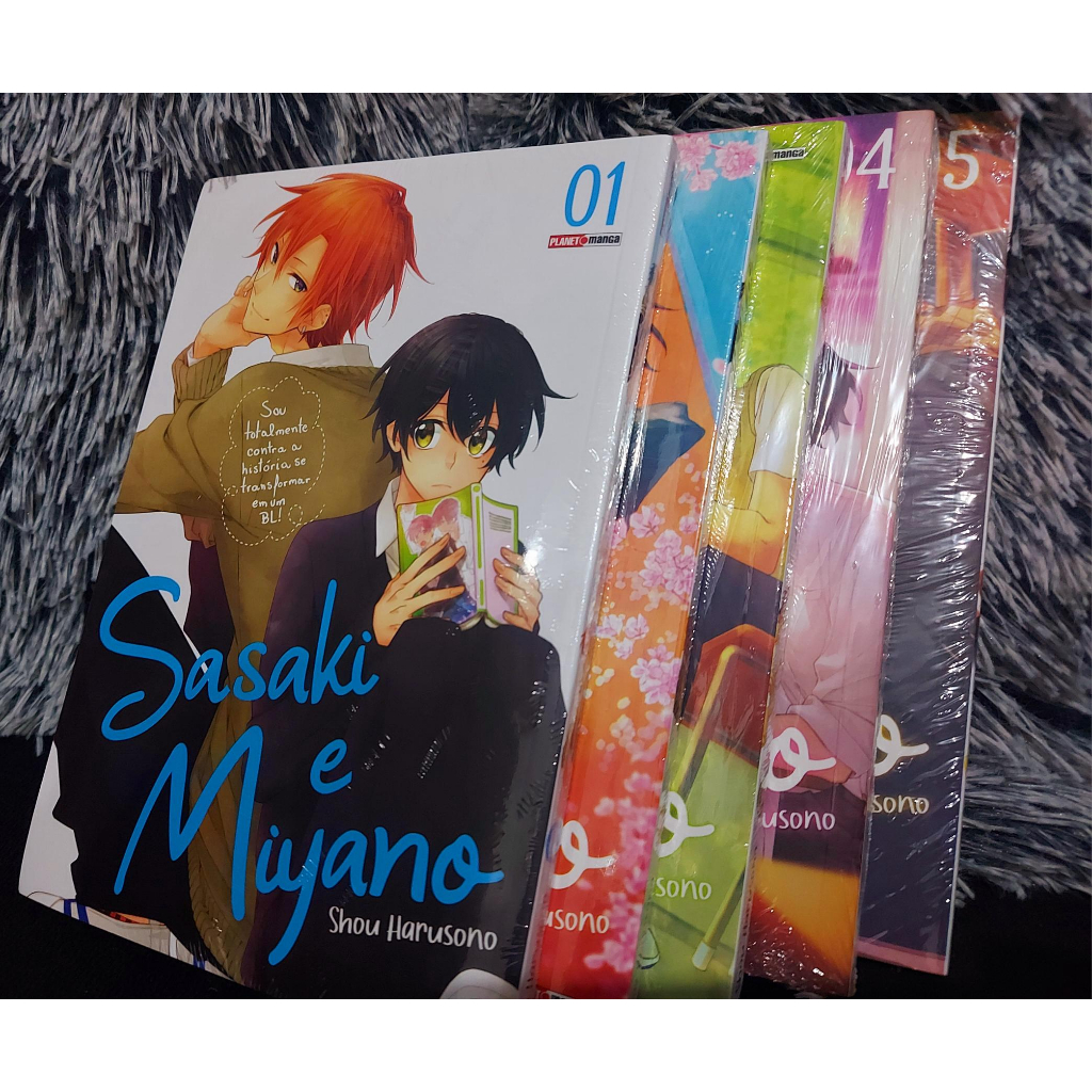 Sasaki e Miyano Vol.1 ao Vol.8 - Mangá/Novo/Lacrado | Shopee Brasil