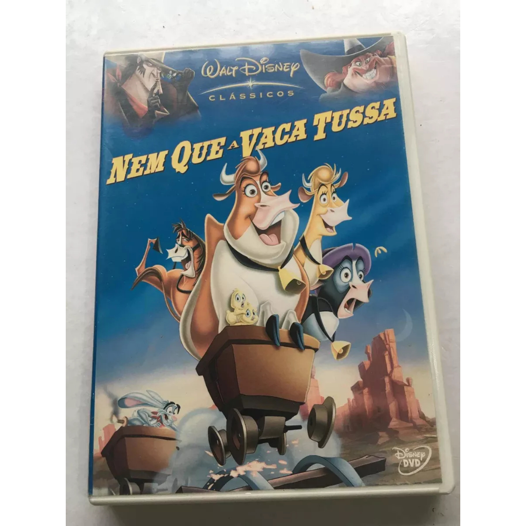 Dvd Nem Que A Vaca Tussa Disney | Shopee Brasil
