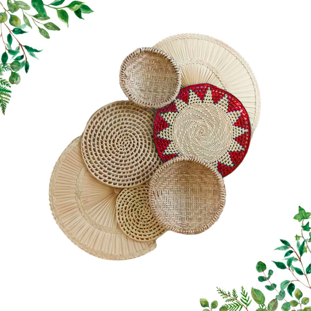 Cestaria de Parede Decoração Indígena de Palha Artesanal Aiakanã ...