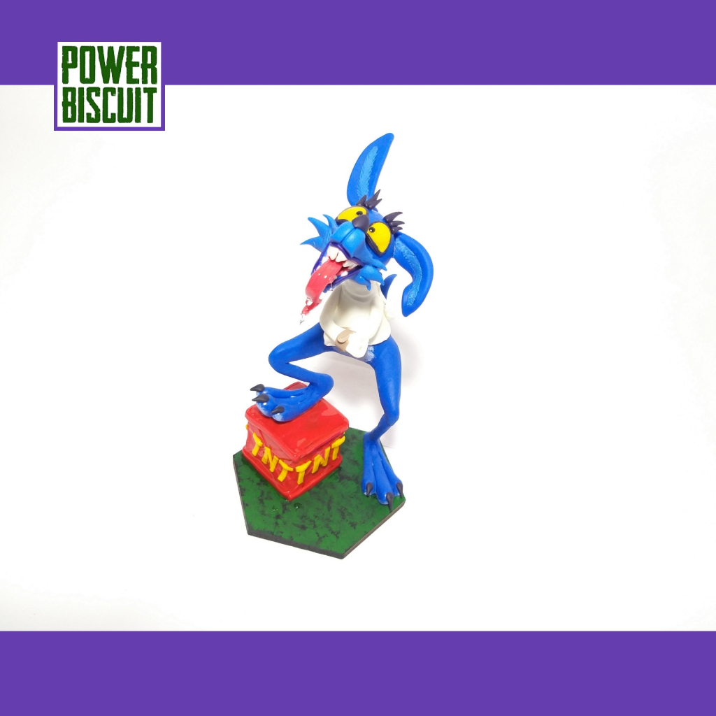 Ripper Roo - Boneco Coleção Crash Bandicoot Biscuit Geek Ripper Roo ...