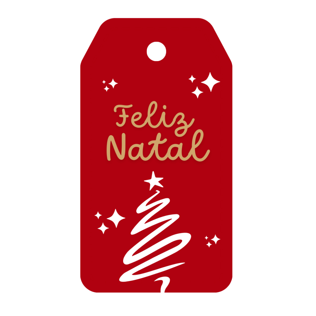 Tags de Natal "Frase de Natal", Tag para encomenda, Etiqueta de Natal ...