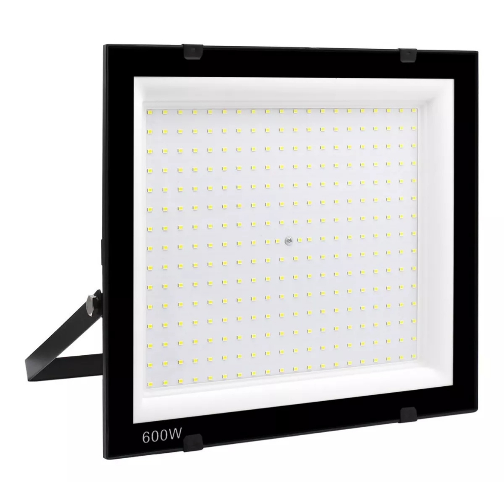 Refletor Led Forte Holofote 600w Eco Bivolt Campo Quadra | Shopee Brasil