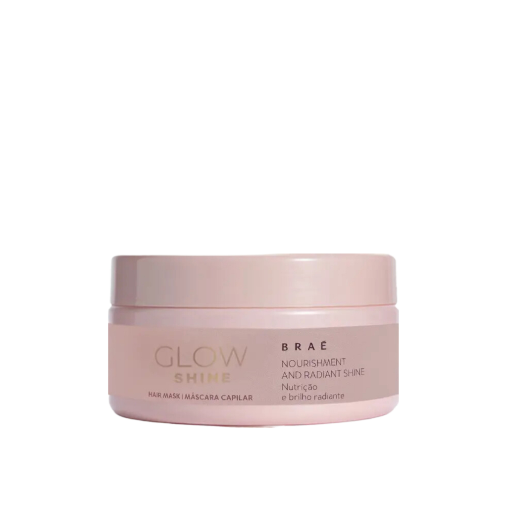 Máscara de Nutrição Braé Glow Shine 200g Brilho Radiante | Shopee Brasil