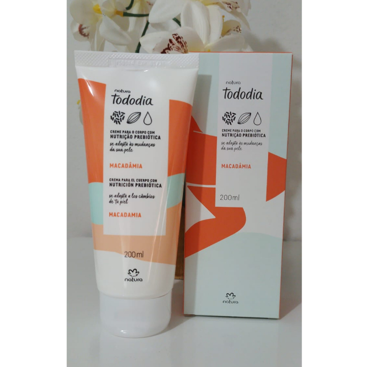 Hidratante Corporal Tododia Macadâmia Natura 200ml | Shopee Brasil