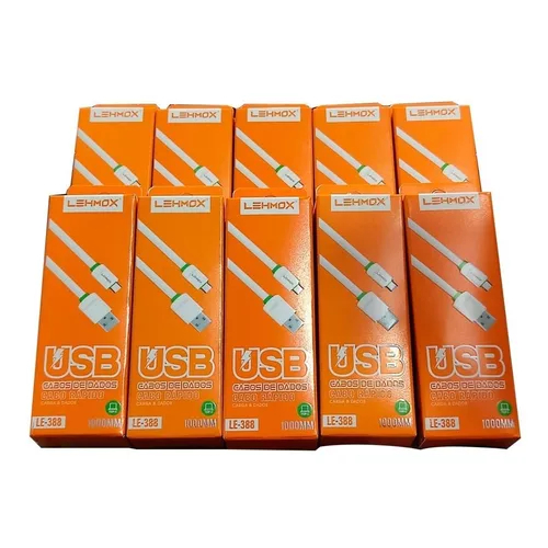 Kit 10 Cabos Tipo C Carregar Celular E Dados Atacado Revenda | Shopee Brasil