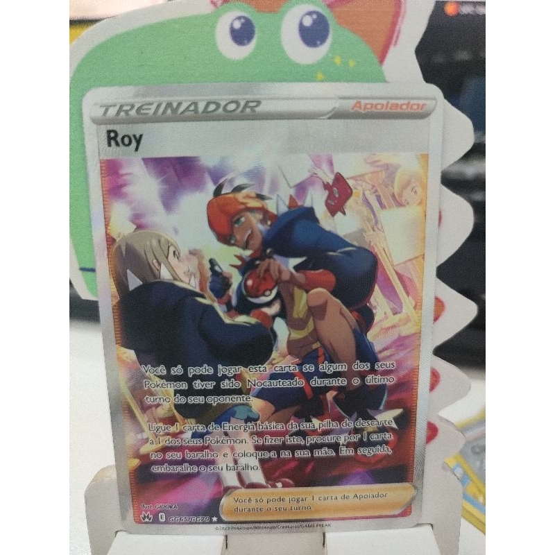Carta Pokémon Roy (GG65/GG70) | Shopee Brasil