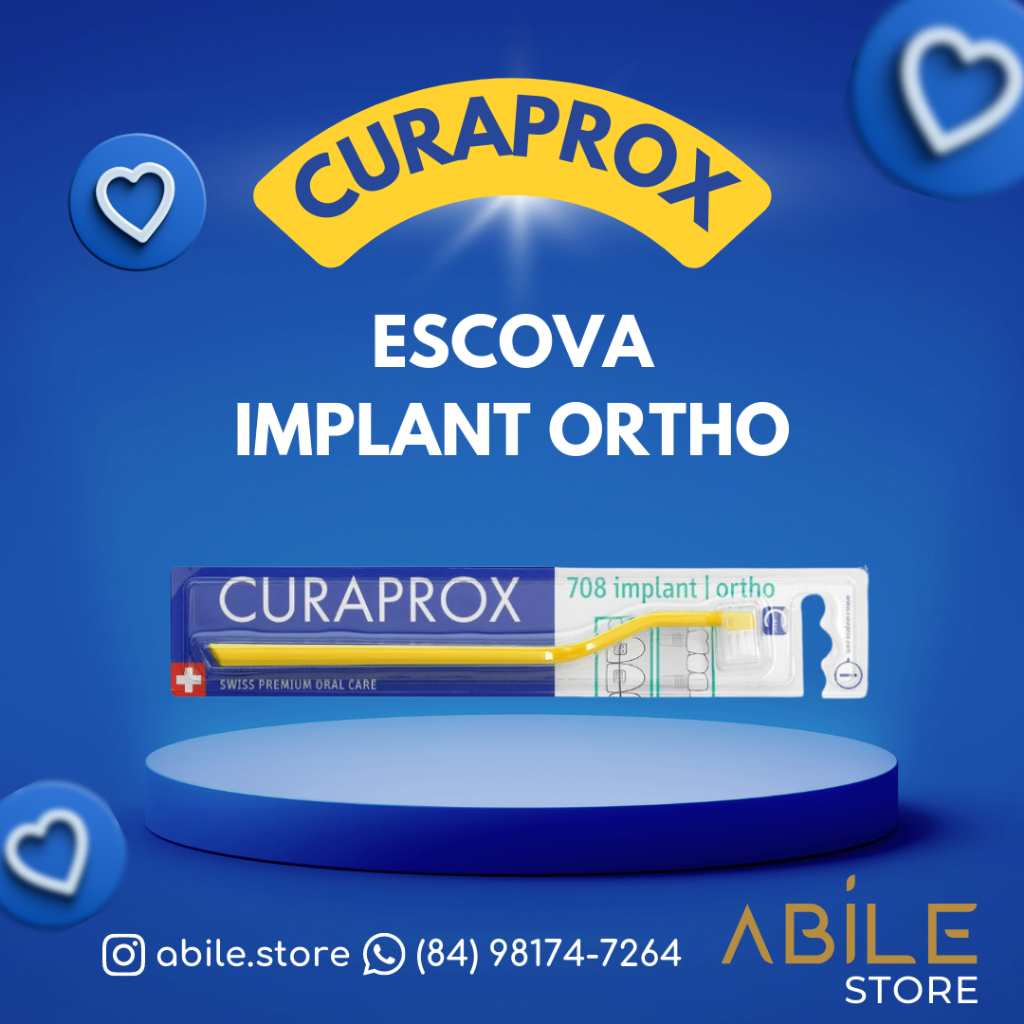 CS 708 IMPLANT ORTHO CURAPROX | Shopee Brasil