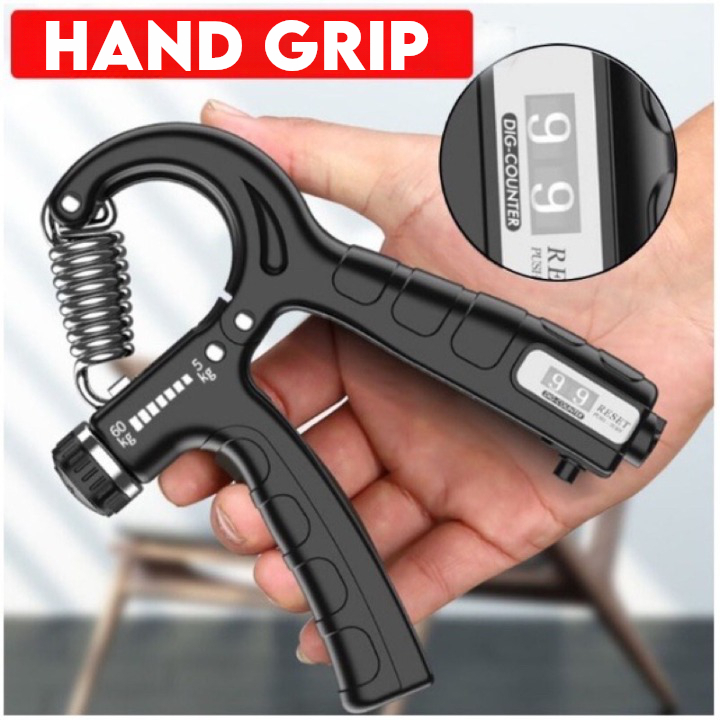 Hand Grip Flexor De Punho Exercício Para Mãos Terapia Ajustável Mola 60 ...