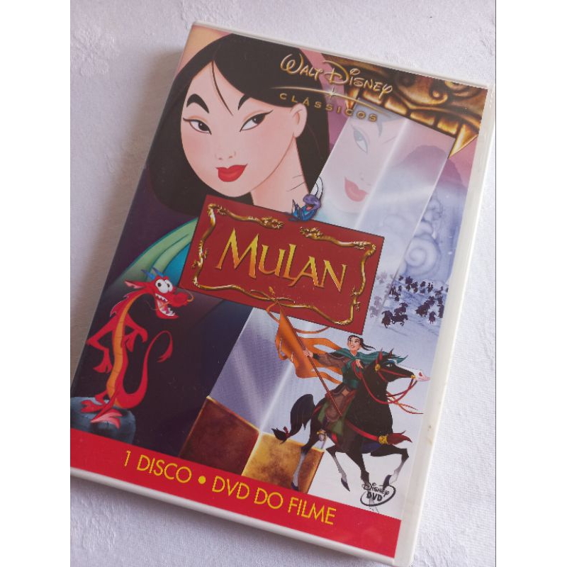 DVD Mulan (Filme original) | Shopee Brasil