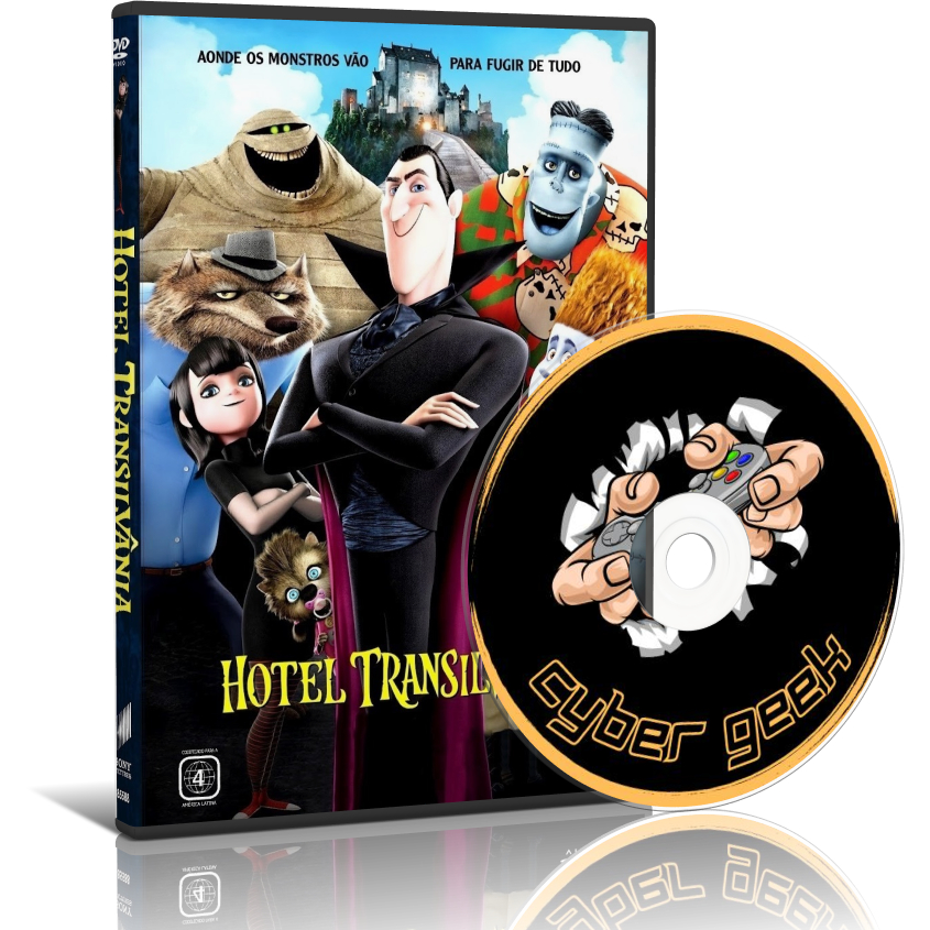 DESENHO - HOTEL TRANSILVANIA 1 (DVD AUTORADO) | Shopee Brasil