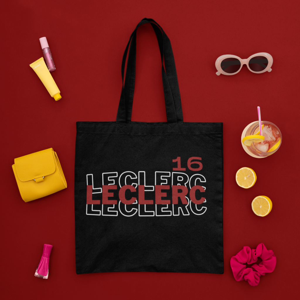 BOLSA TOTE ECOBAG CHARLES LECLERC 35X35CM | Shopee Brasil