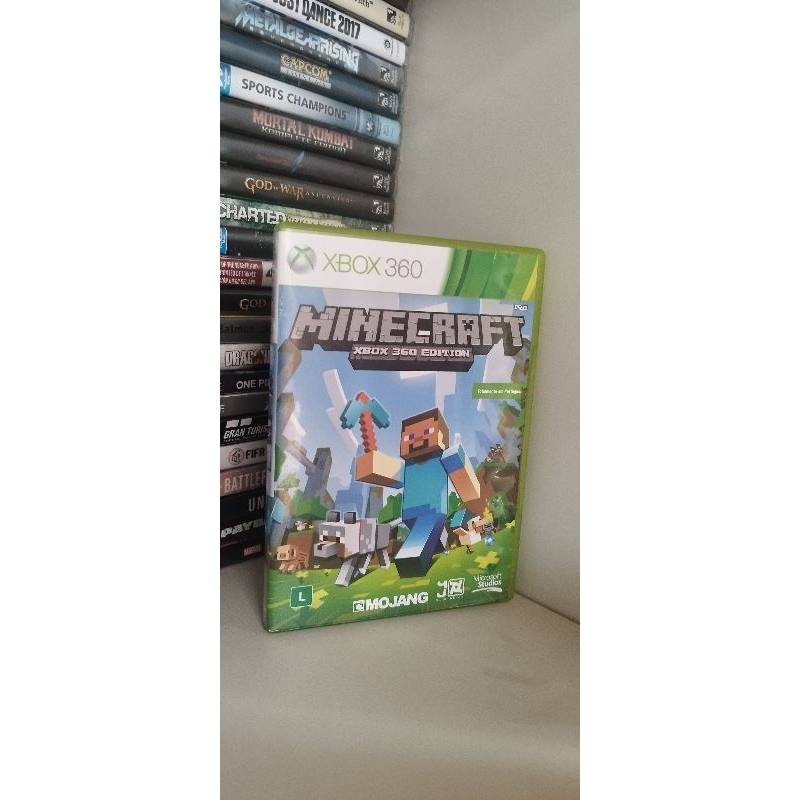Minecraft Xbox 360 Mídia Física Original | Shopee Brasil