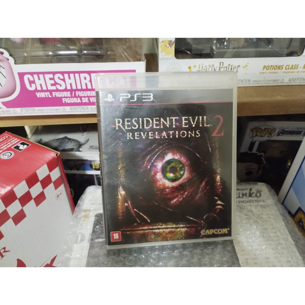 Caixinha capinha Resident Evil Revelation 2 PARA PS3 Caixa Sem jogo com ...