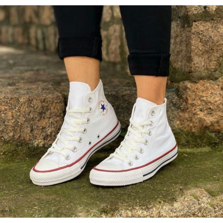 Bota All Star Converse Feminino Cano Alto feminino classic tradicional ...
