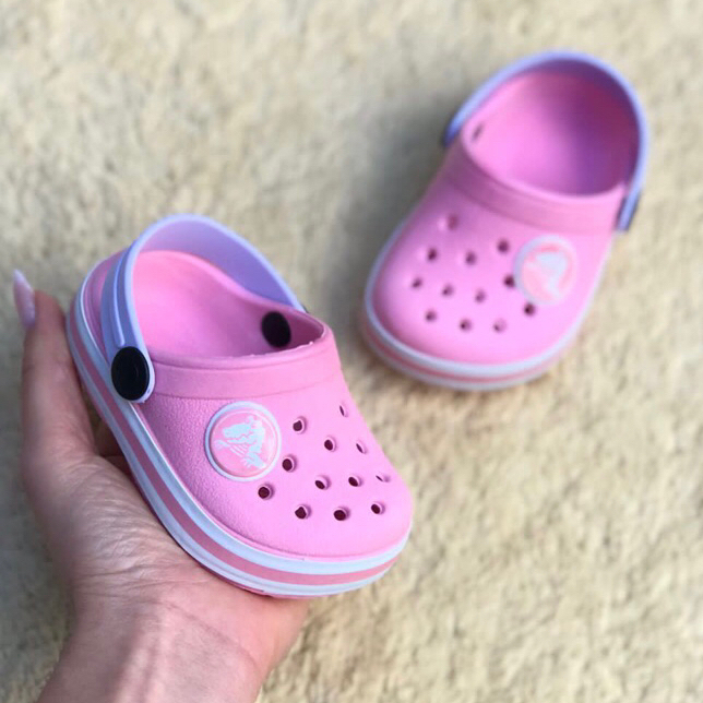 Crocs Sandália Bebe Babuche infantil Jacarezinho Menina | Shopee Brasil
