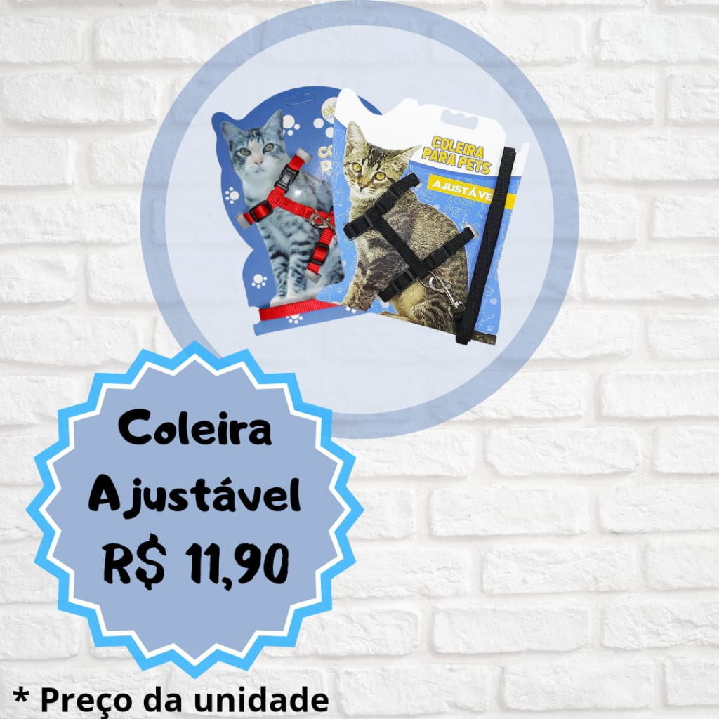Coleirinha Ajustavel Shopee Brasil