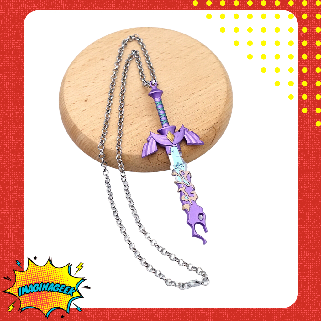 Colar/Corrente Master sword The Legend of Zelda Tears of the kingdom ...