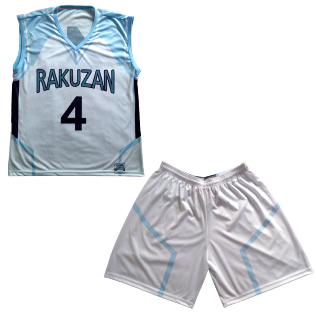Conjunto Kit Kuroko no Basket - Camisa e Shorts / Uniforme Cosplay ...