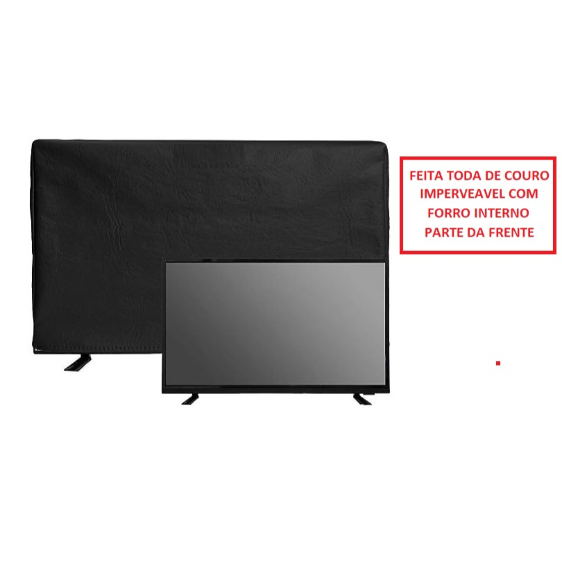 Capa De Cobrir Televisão Tv Smart Lcd Led Imperavel de 24 a 75 Polegs ...
