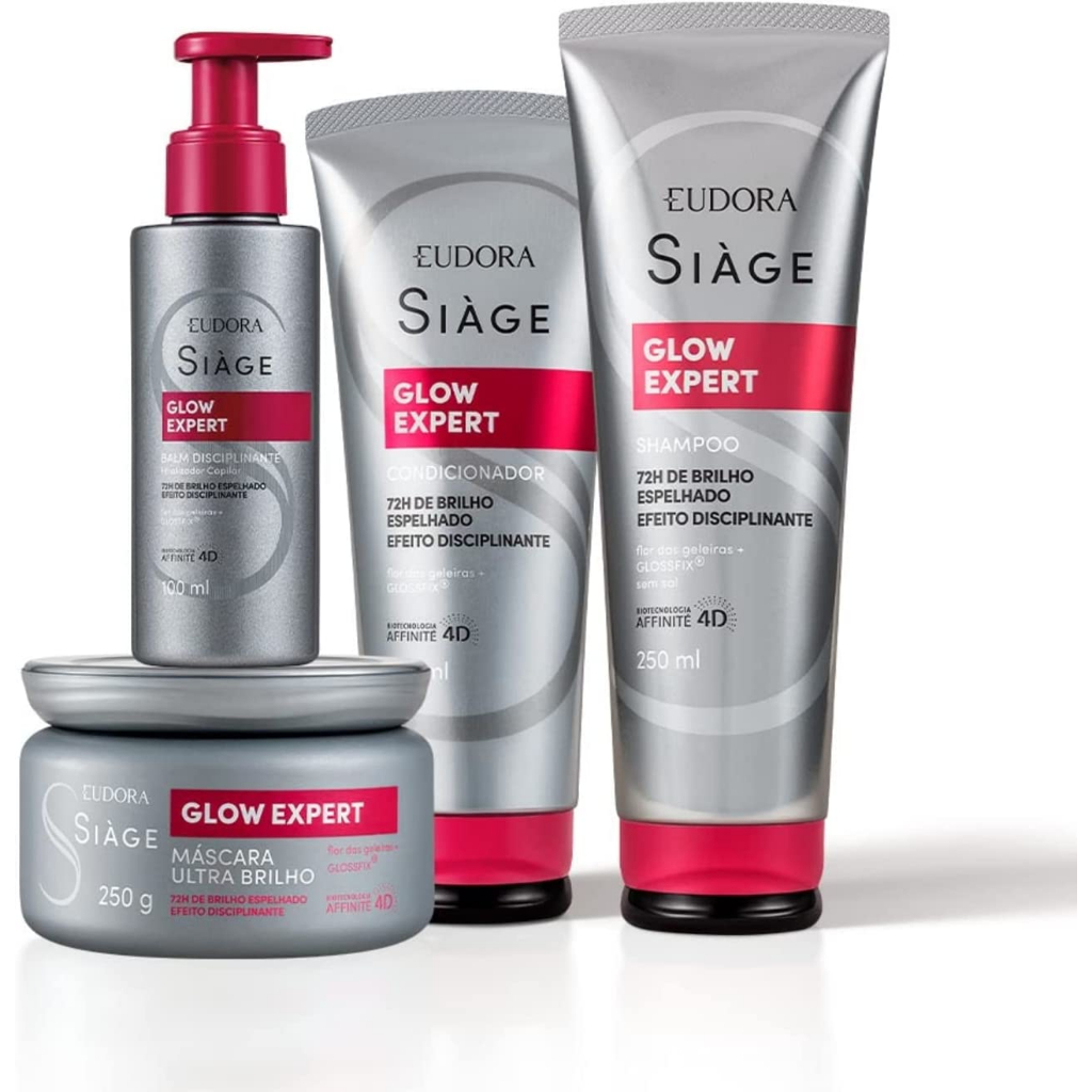 Siage Eudora Kit de Hidratação Glow Day ( 4 Passos) | Shopee Brasil