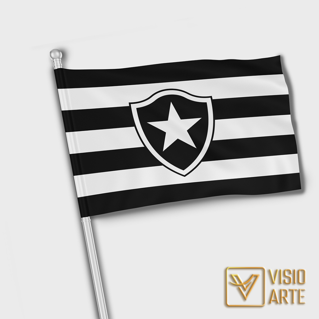 Bandeira Do Botafogo 1,40x1,0m | Shopee Brasil