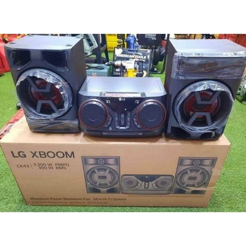 Mini System LG XBOOM CK43 300W | Shopee Brasil