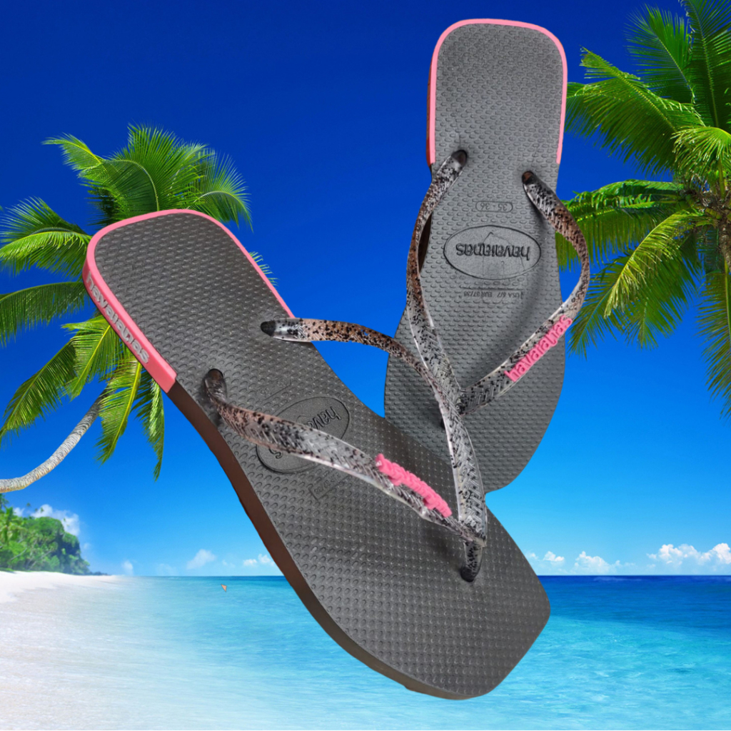 Chinelo Feminino de Correia Personalizada com Ghiter | Shopee Brasil