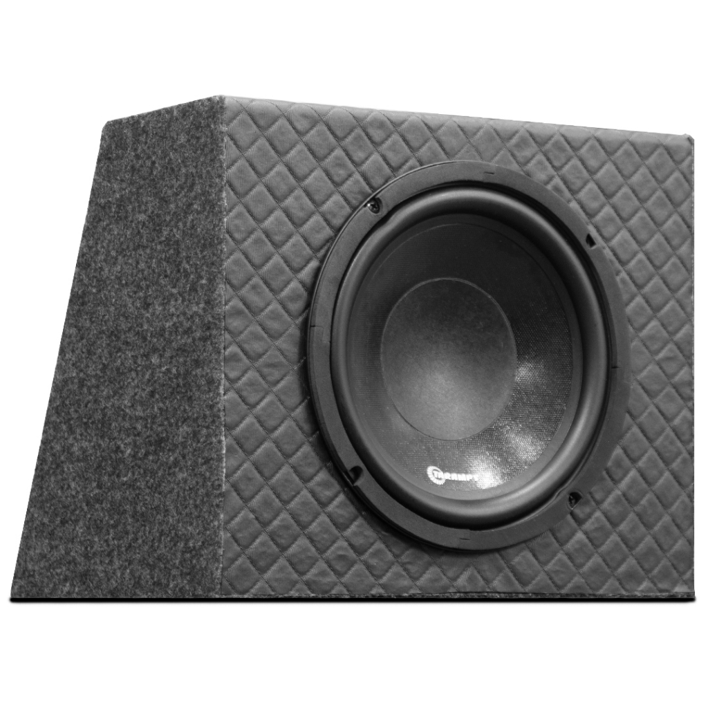 Caixa De Som Slim Compacta Porta Malas Subwoofer Grave 8 Pol Taramps ...