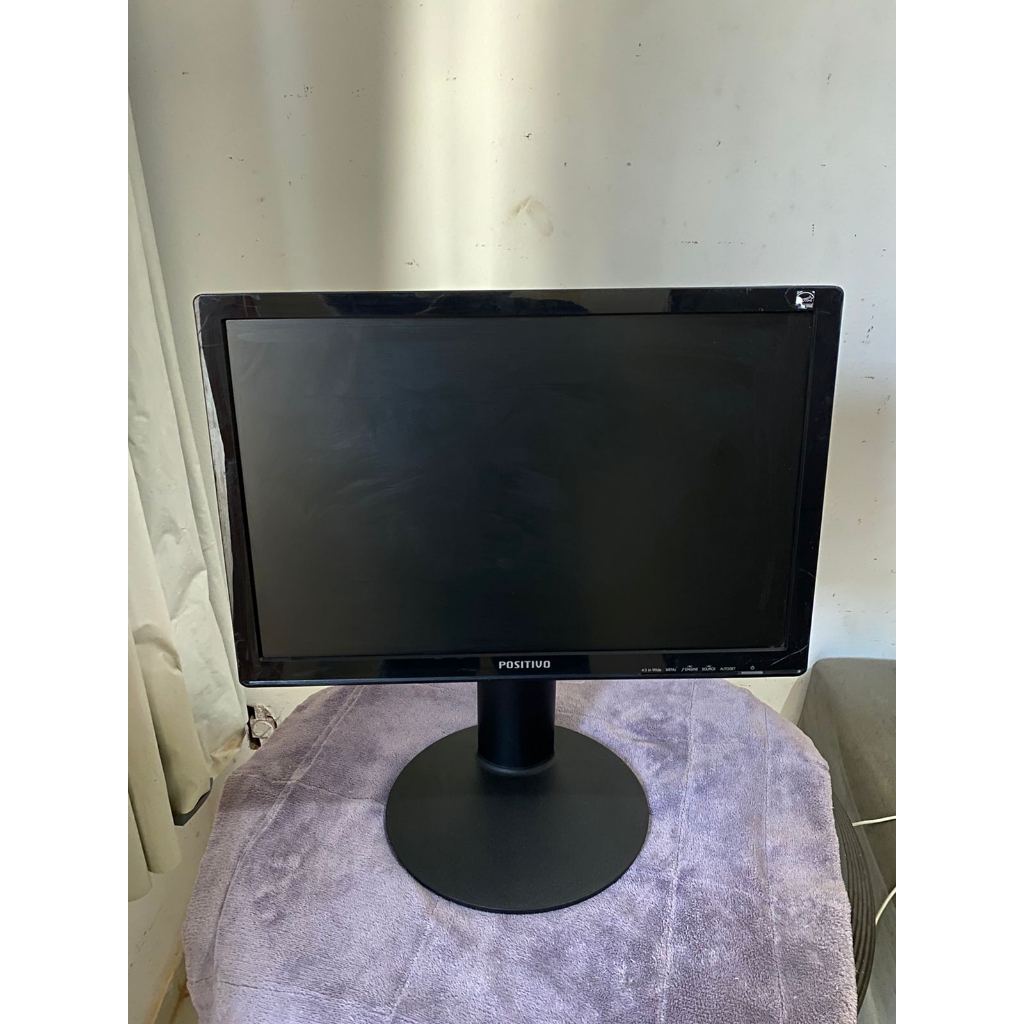 Monitor Positivo 19'' Lcd W1942peu Wide | Shopee Brasil