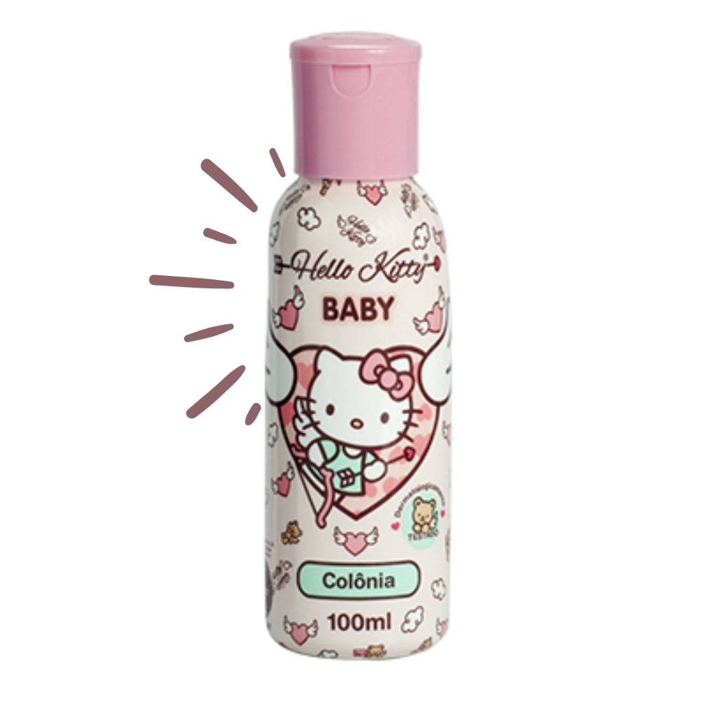 Colonia Infantil Hello Kitty Perfume Suave 100ml Cia da Natureza | Shopee Brasil
