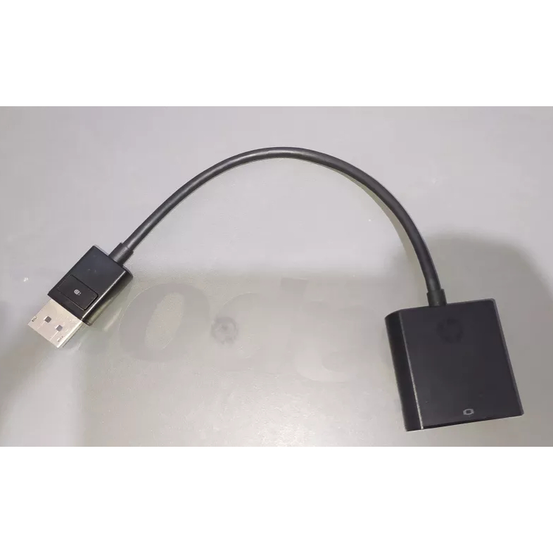 Adaptador Hp Original Displayport Para Dvi | Shopee Brasil