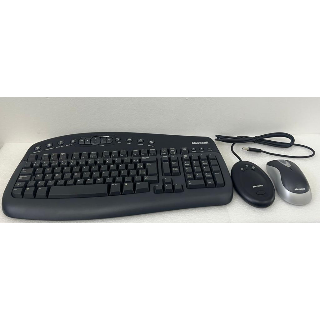 Kit Teclado Optical Desktop 1000 Microsoft + Mouse | Shopee Brasil