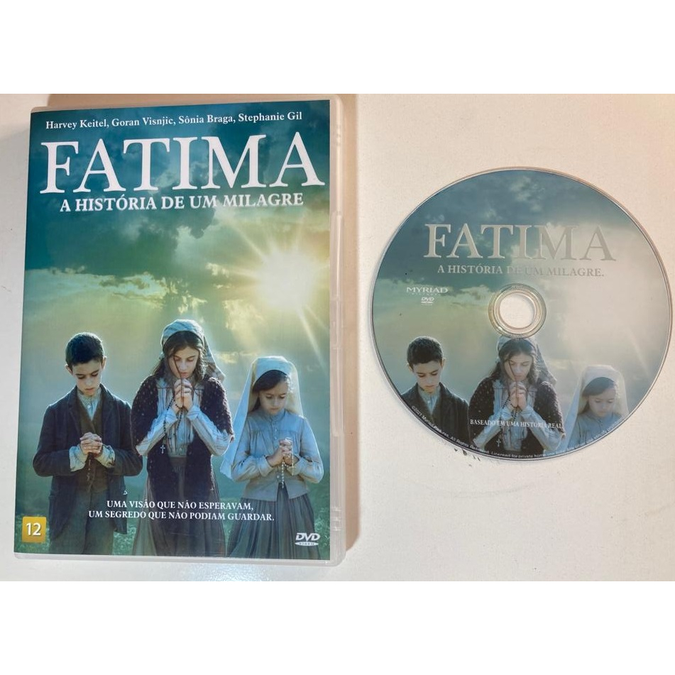 DVD - Fátima - A História de Um Milagre - Dublado e Legendado | Shopee Brasil