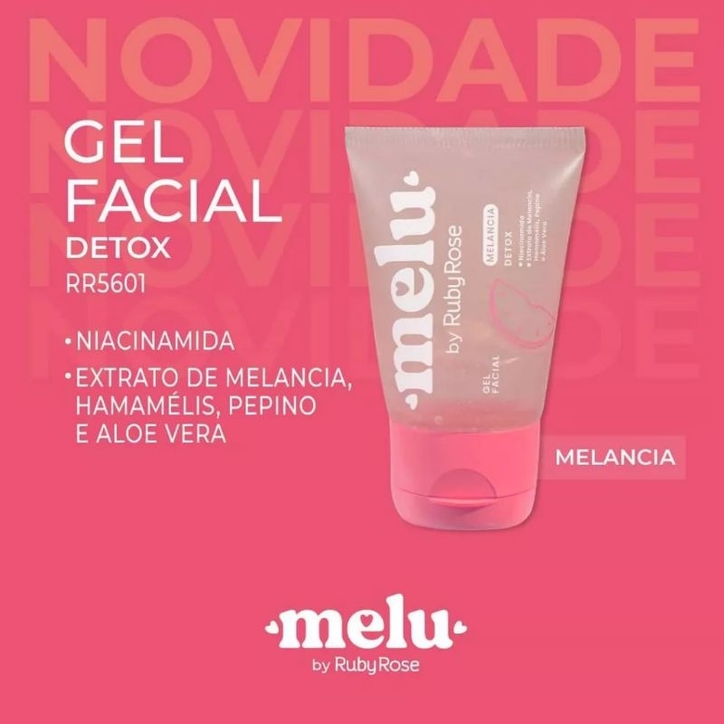 Gel Facial Melu Melancia | Shopee Brasil