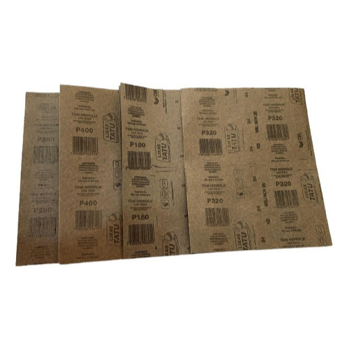 Kit Lixa D'agua T245 - 8 Unid 2 P280 2 P400 2 P180 2 P320 - Faz a Boa!