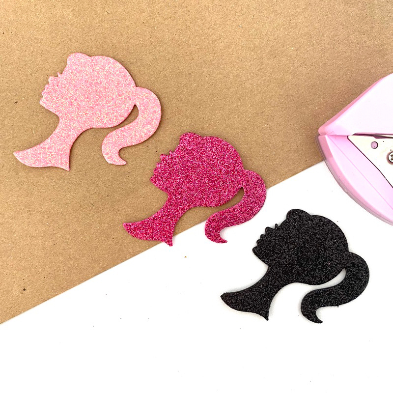 120 Apliques Eva Barbie 6cm Shopee Brasil
