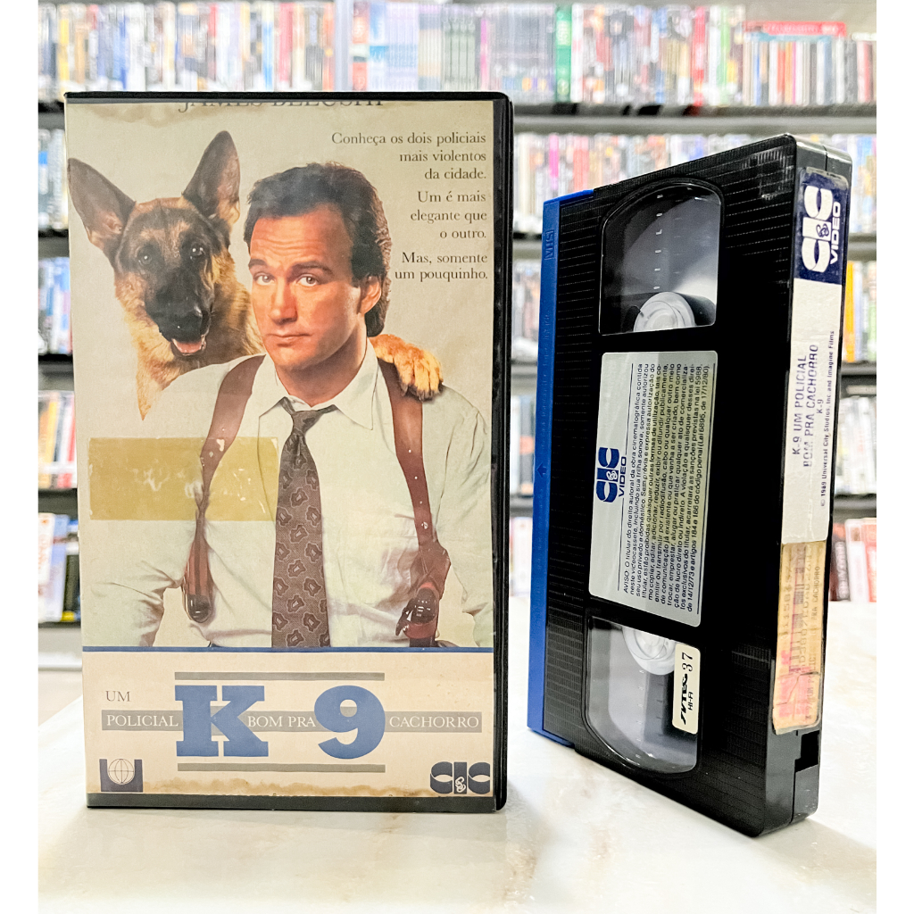 VHS K9 - Um Policial Bom Pra Cachorro - LEGENDADO - James Belushi ...